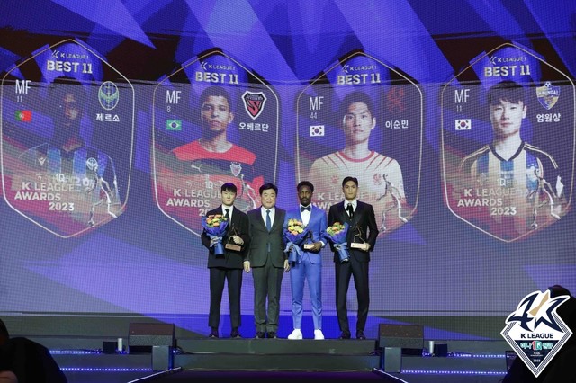 [b11 현장] 울산·포항이 사실상 양분한 2023 K리그1 B11, 조현우 7년 연속 베스트 GK